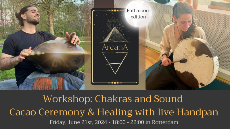 WORKSHOP: Chakras and Sound Ceremony & Healing with Live Handpan - Hipsy