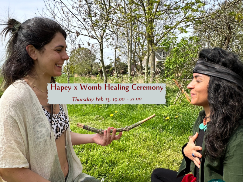 Hapey x Womb Healing Ceremony - Hipsy