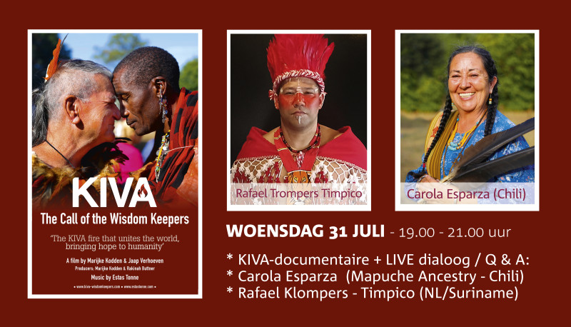 KIVA | The Call of the Wisdom Keepers + dialoog Elder Carola Esparza - Hipsy