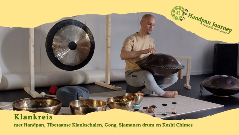 Klankreis • Innerlijke Kracht (met o.a. handpan) - Hipsy