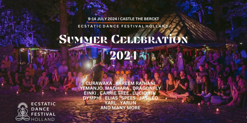 Ecstatic Dance Festival Holland Summer Celebration 2024 - Hipsy