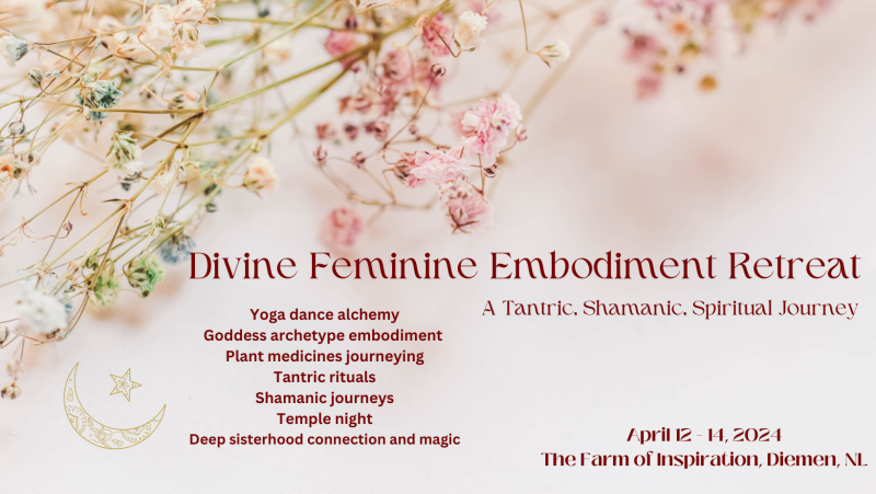 Divine Feminine Embodiment Retreat (with plant medicine journeying) - Hipsy