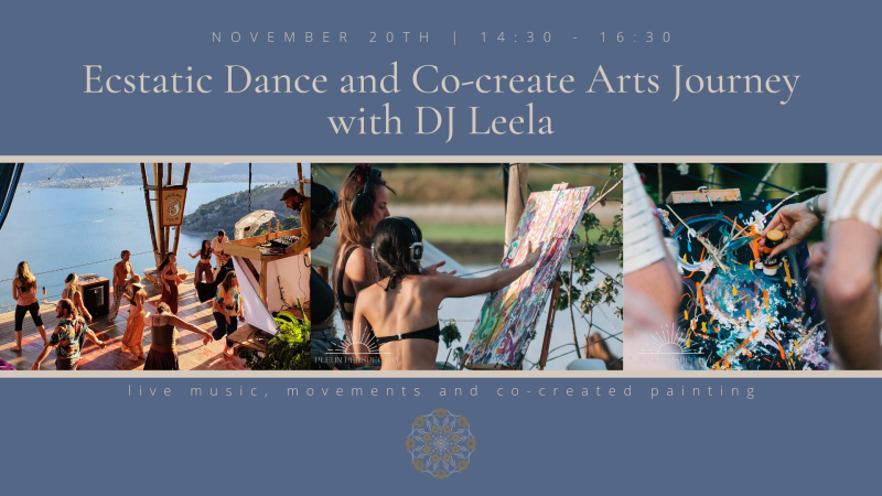 Ecstatic Dance and Co-create Arts Journey with DJ Leela - Hipsy