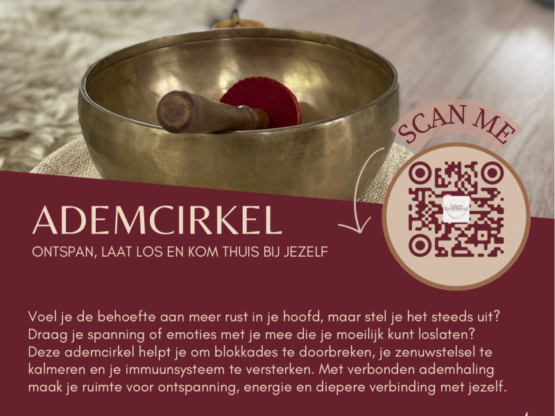 Ademcirkel: De power van bewust ademen. - Hipsy
