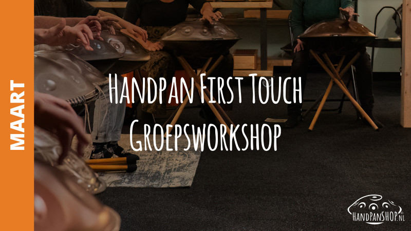 Handpan Workshop - First Touch Groep (dinsdagavond) - Hipsy