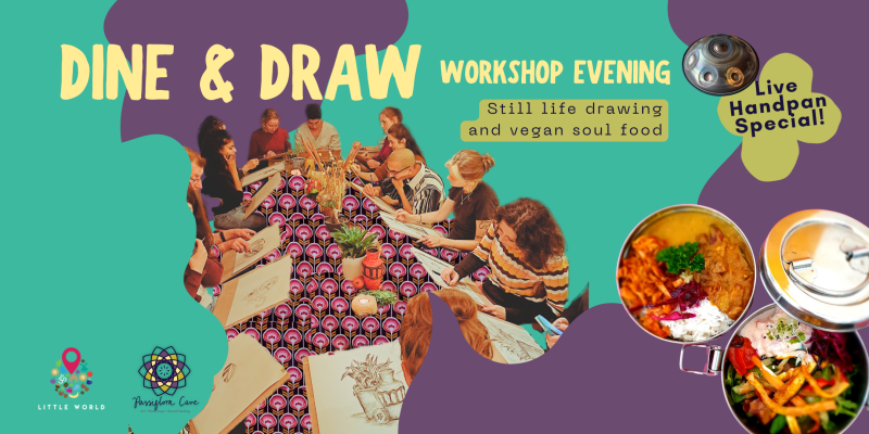 Dine & Draw: with Live Handpan - Hipsy