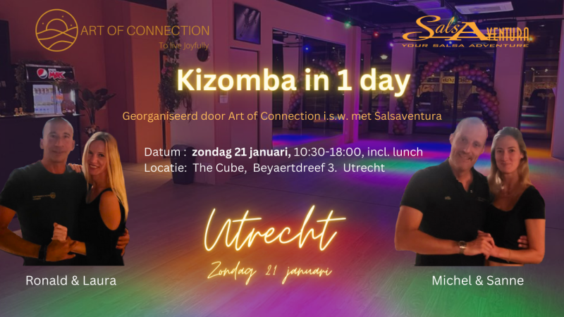 Kizomba in One Day - Beginners - Hipsy