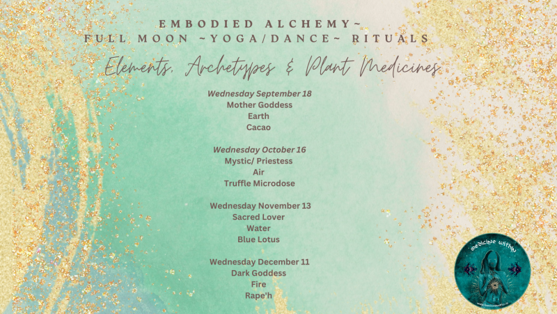 Embodied Alchemy~ Yoga/Dance Rituals through Elements & Archetypes - Hipsy