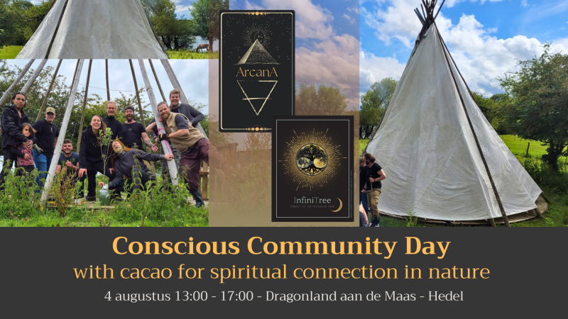 Conscious Community Day - spiritual connection with cacao in nature - Hipsy