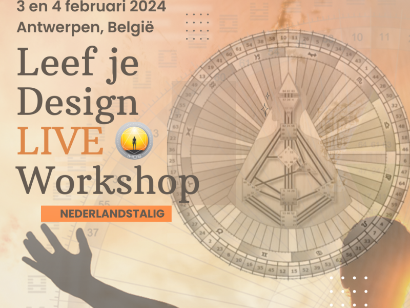 Leef je Design | LIVE Human Design Cursus - Hipsy
