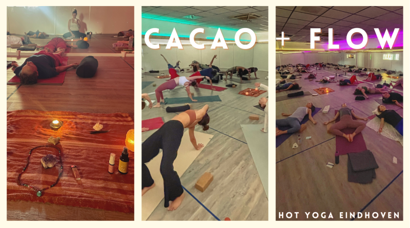 Cacao & heart opening flow @HotYoga Eindhoven - Hipsy
