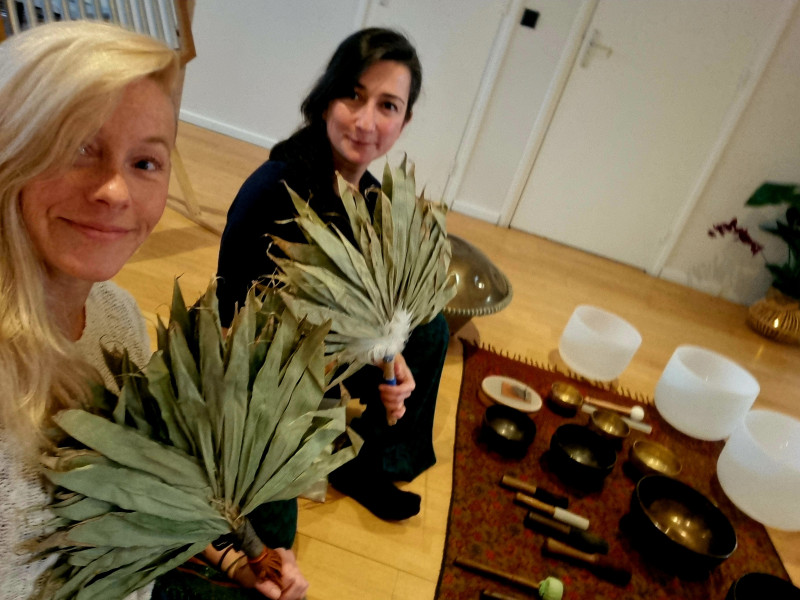 Klankbad in een hangmat Wageningen - Hipsy