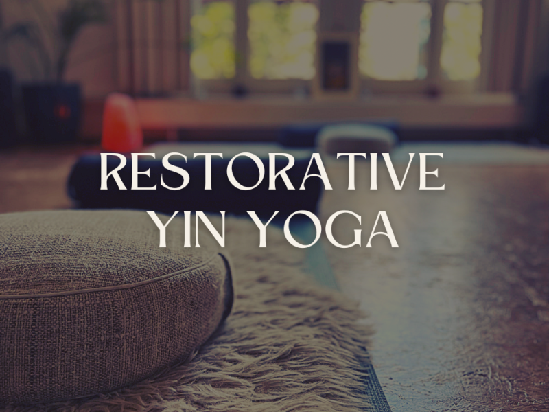 Restorative yin yoga - Hipsy