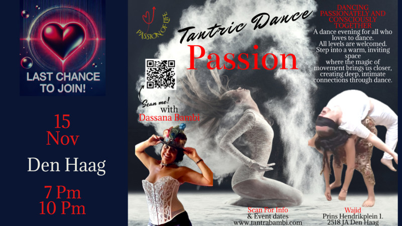 Tantric Dance "PASSION"🎟️ Tickets Available for Friday! 🎟️ Get yours - Hipsy