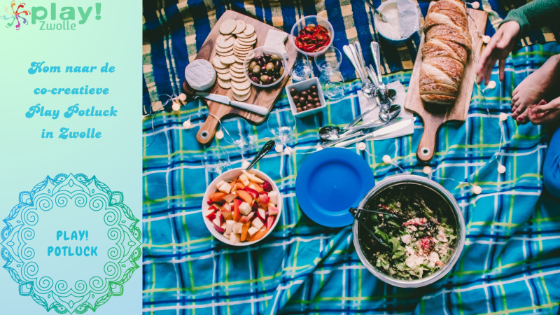 8🎟️PLAY! Zwolle | Play Potluck (alle leeftijden) 7,50 - Hipsy