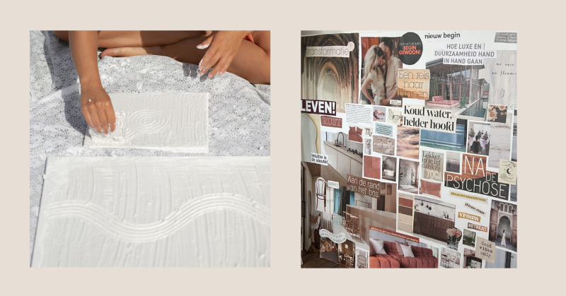 Yin Yoga, Vision Board & Texture Art - Hipsy