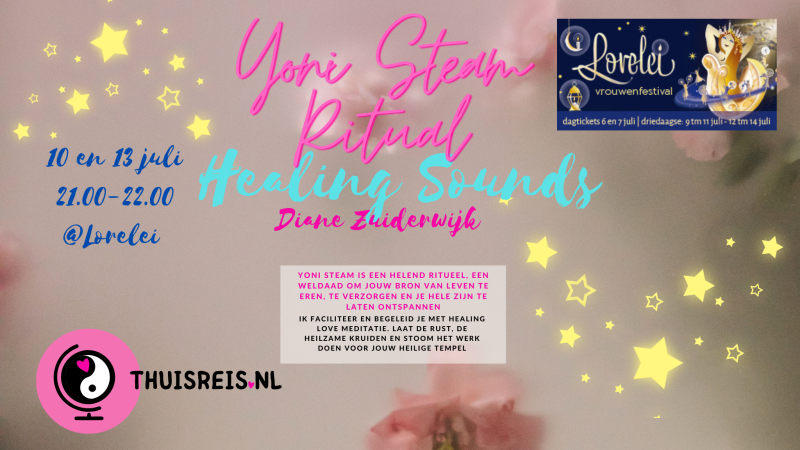 Yoni Steam Ritual op Lorelei Vrouwenfestival - Hipsy