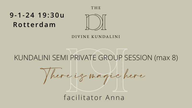 9-1 Rotterdam SUPER semi private Kundalini Activation by The Divine - Hipsy