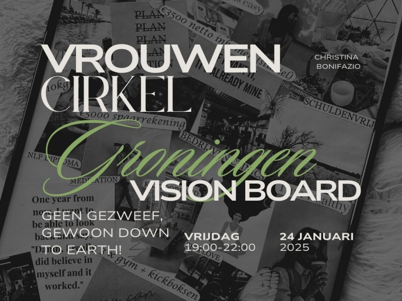 Vrouwenworkshop | Groningen | Vision Board - Hipsy