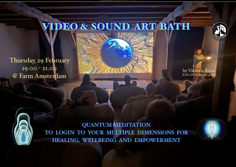 VIDEO-SOUND Art BATH for Quantum HEALING & EMPOWERMENT - Hipsy