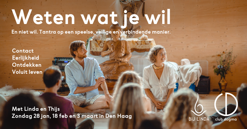 Weten wat je wil - Tantra op een speelse en veilige manier - Hipsy