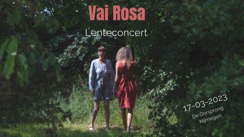 VAI ROSA Lenteconcert - Hipsy