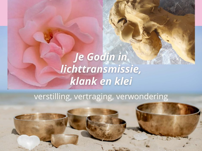 Klank en Klei - je Godin in lichttransmissie - cosmic connection - Hipsy