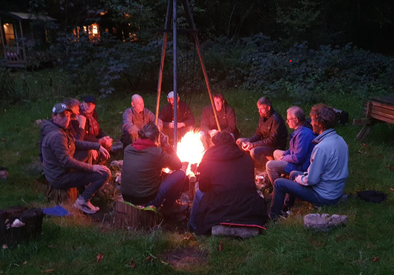Jaargroep: Mannen-vuur-cirkel op de Hoorneboeg - Hipsy