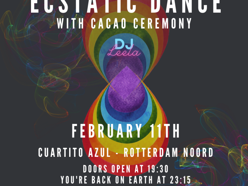 Ecstatic Dance with Cacao ceremony - chakra theme - Hipsy