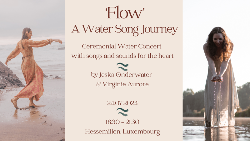 Flow: A Water Song Journey with Jeska Onderwater & Virginie Aurore - Hipsy