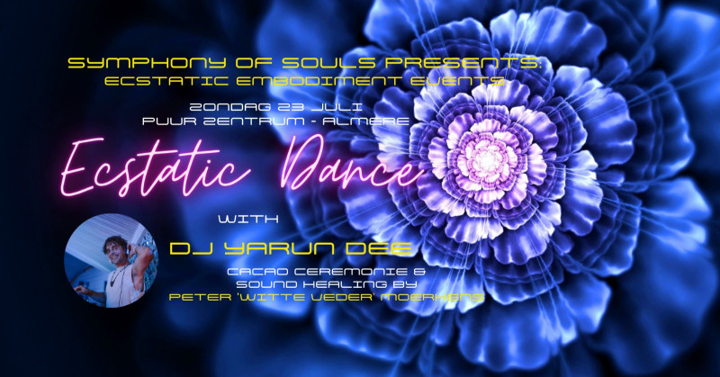 Ecstatic Dance, Cacao Ceremony & Soundhealing met o.a. DJ Yarun Dee - Hipsy