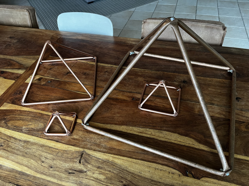 Workshop koperen piramide maken - Hipsy