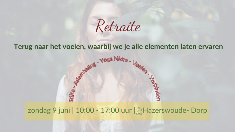 Retraite - Terug naar het voelen - Hipsy