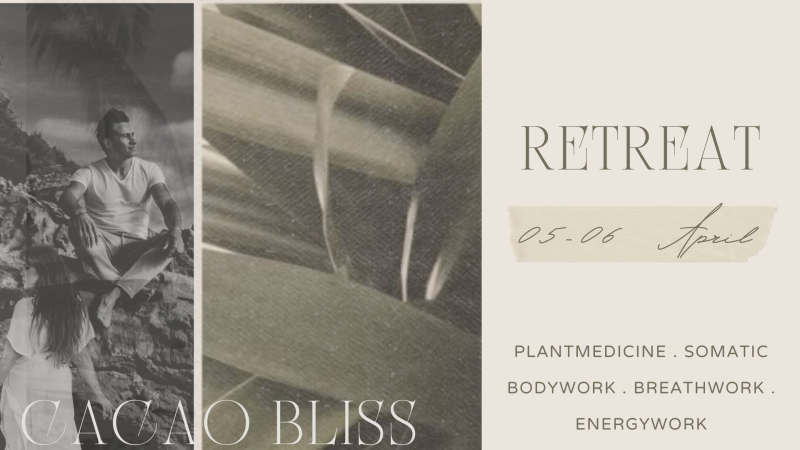 Cacao Bliss Retreat x Trauma Release Breathwork, Somatics & Energetics - Hipsy