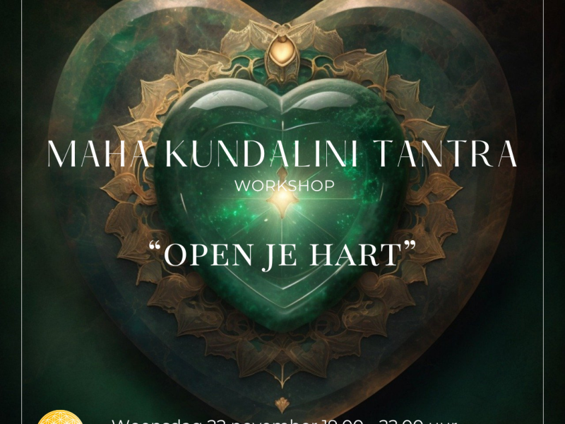 Maha Kundalini Tantra workshop "Open je hart " - Hipsy