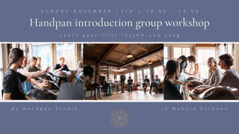 Handpan introduction group workshop - Hipsy