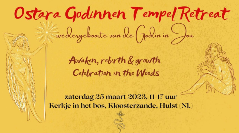 Ostara Godinnen Tempel Retreat ~ Wedergeboorte van de Godin - Hipsy