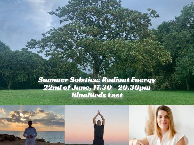 🌿🎵 Summer Solstice - Harmony in Motion: Qi Gong & Sound Journey - Hipsy