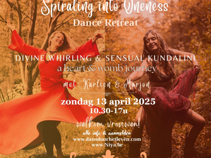 Spiraling into Oneness ♡ Divine Whirling & Sensual Kundalini Dance - Hipsy