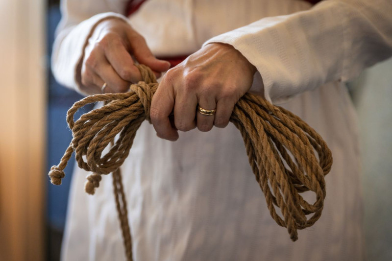 Shibari evening - takate kote & reversed takate kote - Hipsy