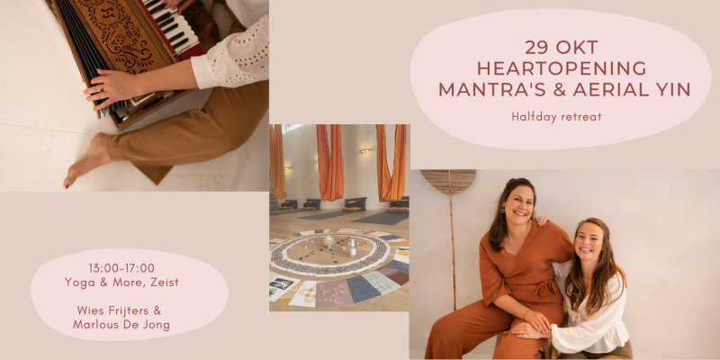 Half day retreat - Heartopening mantra's & aerial yin - Hipsy