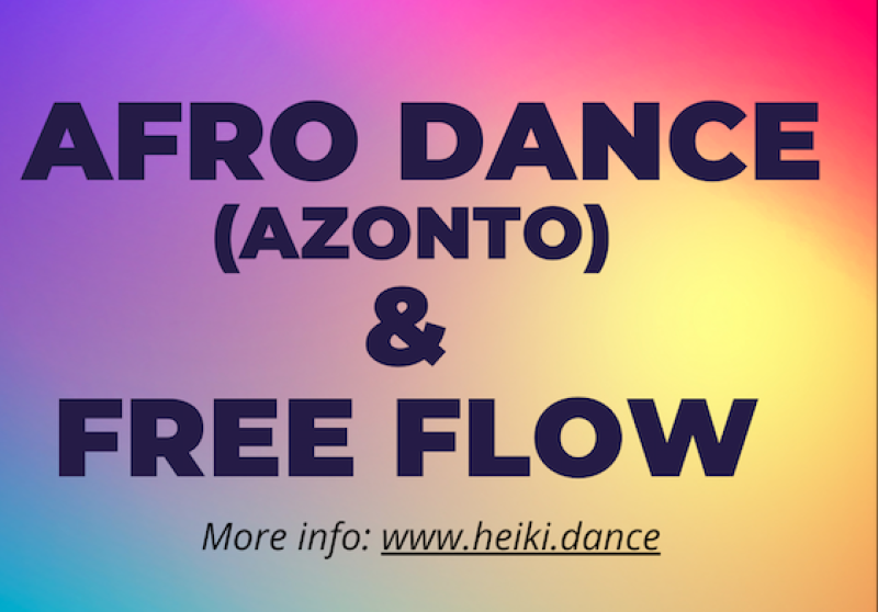 8 WEEK COURSE - afro dance & free flow - Hipsy