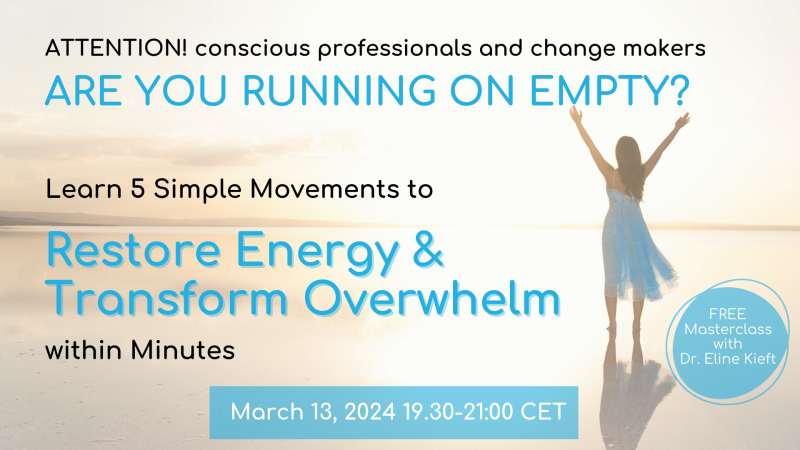 5 Simple Movements to Restore Energy & Transform Overwhelm within Minu - Hipsy