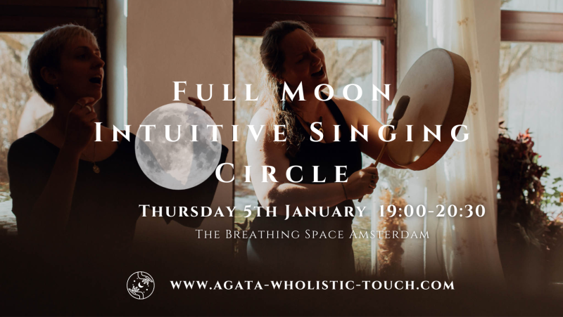 Full Moon Intuitive Singing Circle, Thursday 5th January - Hipsy