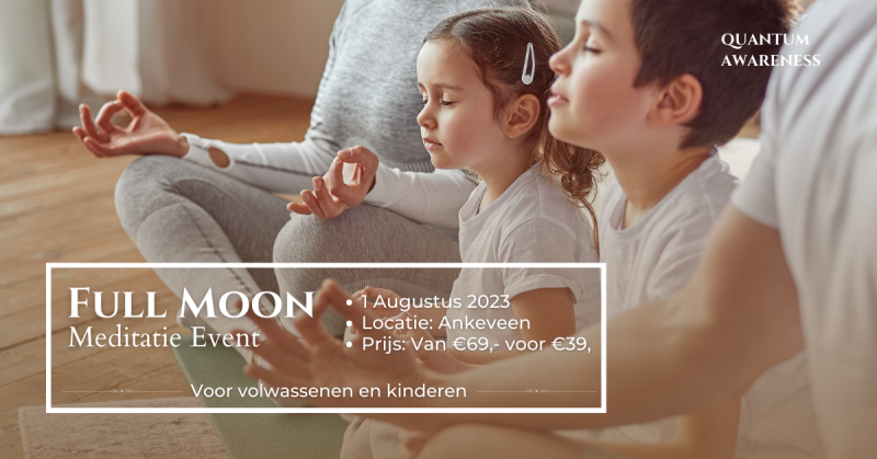 🌕 Full Moon Quantum Event voor kinderen en volwassenen - Hipsy