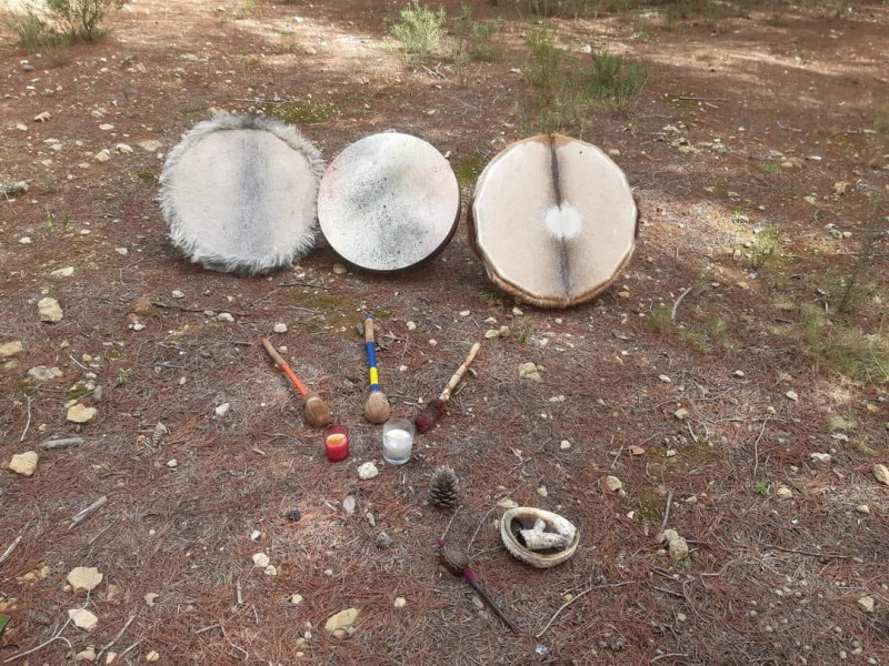 Drumcirkel in 't Hurkske: Welkom Godin Ostara in de Lente-equinox - Hipsy