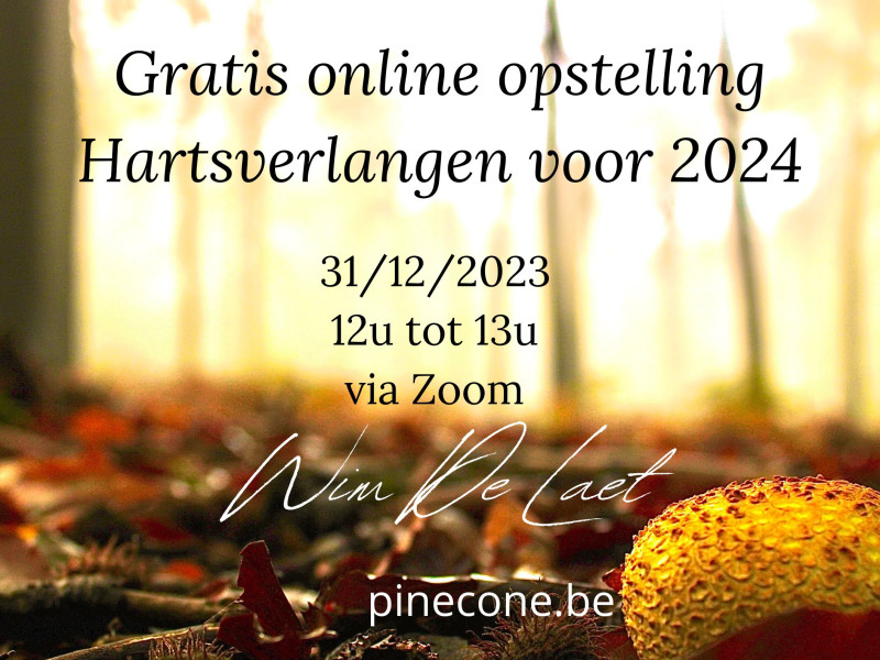 Gratis online opstelling: jouw hartsverlangen voor 2024 - Hipsy