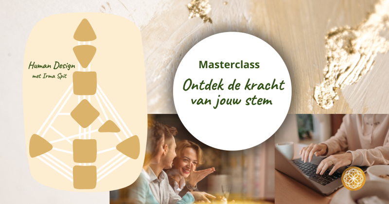 Ontdek de kracht van jouw stem! Innerlijk leiderschap en Human Design - Hipsy