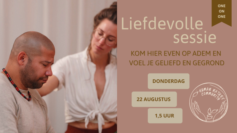 Human Nature - Liefdevolle sessie - Coaching, knuffelen, massage - Hipsy