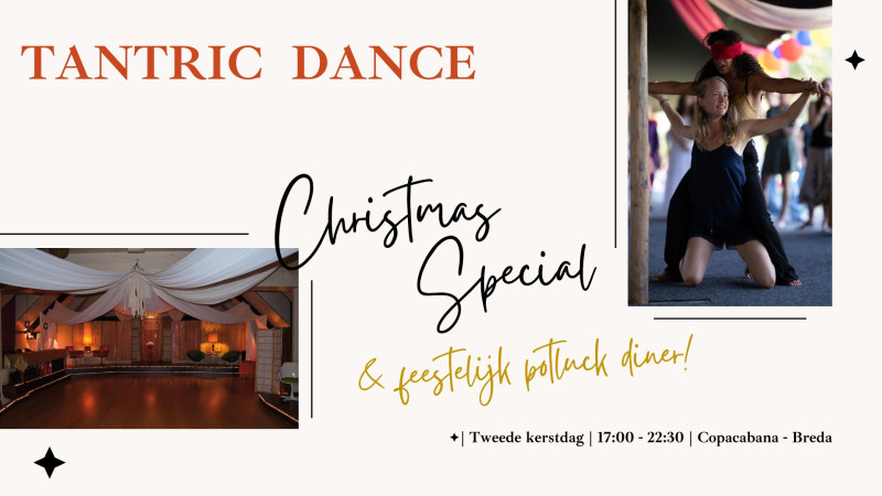 TANTRIC DANCE & Potluck diner I Christmas special - 2e kerstdag @Copac - Hipsy